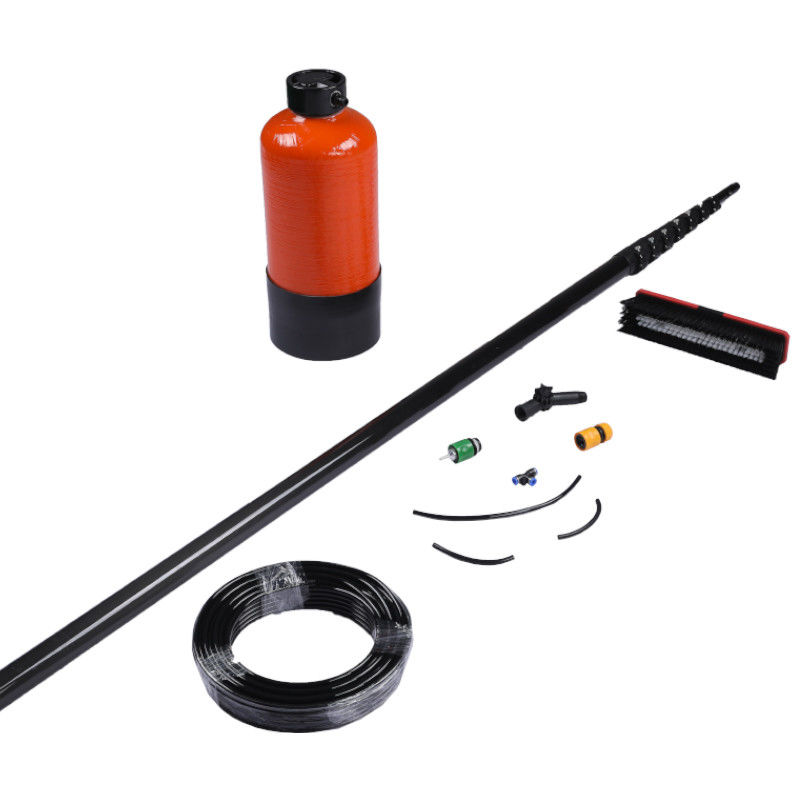 Carbon Fibre Telescopic Window Cleaning Pole System 30ft Window Washing ...