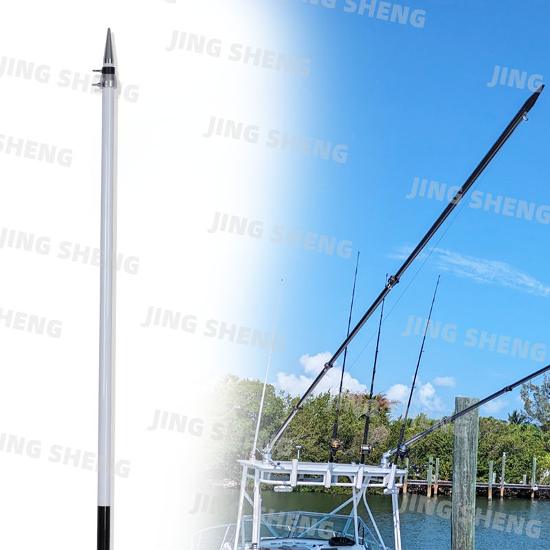 3K Weave Design Carbon Fiber Outrigger Poles Corrosion Resistant ...
