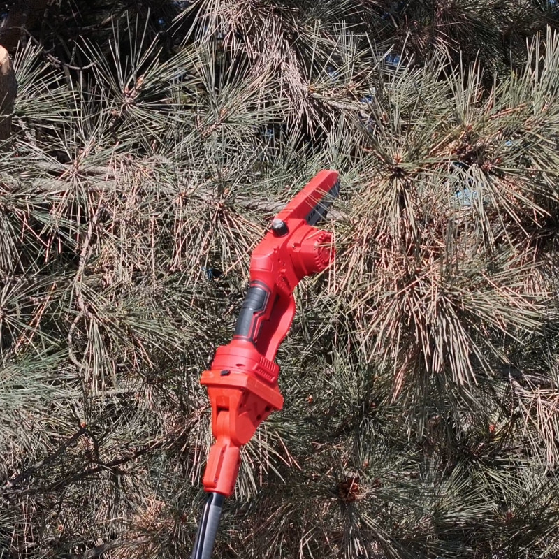 20FT Electric Pole Chain Saw For Tree Pruning Carbon Fiber Lightweight